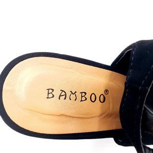 BAMBOO | Shoes | Bamboo Womens Peep Toe Clog Sandal 65 | Poshmark